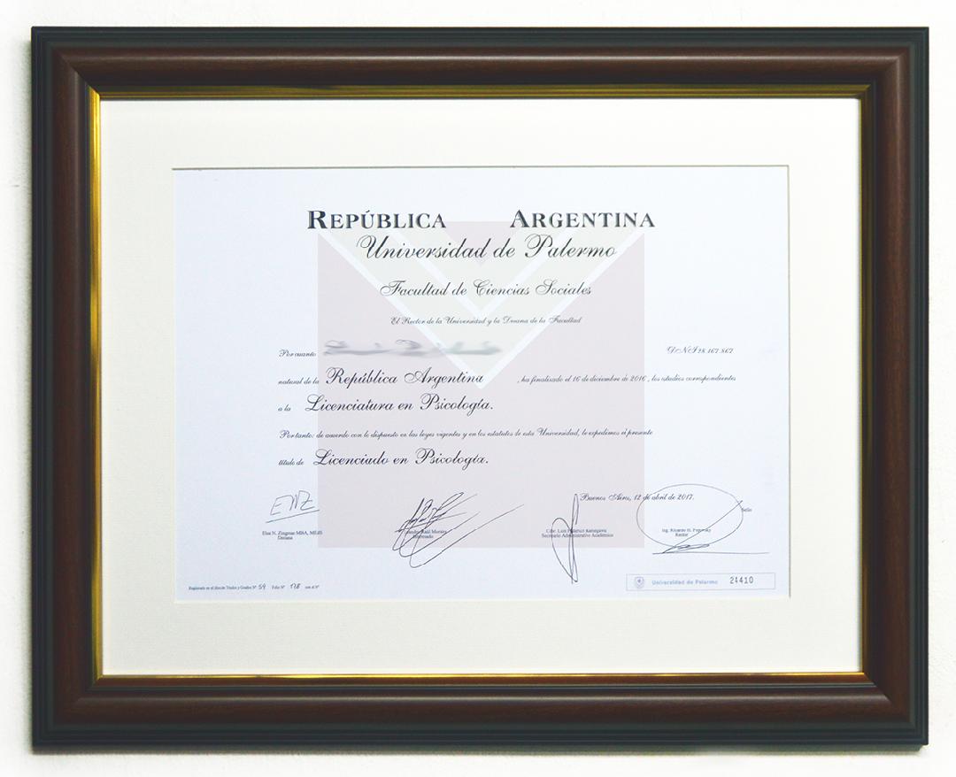 Marcos y Cuadros Marcos de diplomas y certificados , Enmarcado diploma
